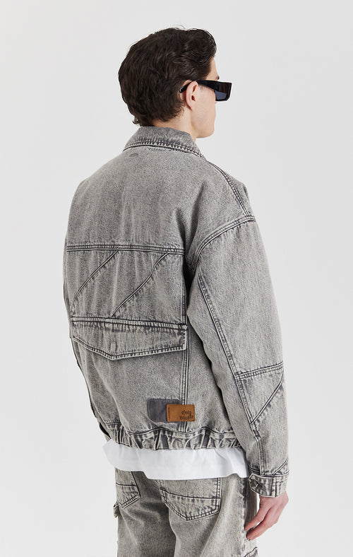 ONLY THE BLIND - Silver Rock Denim Jacket