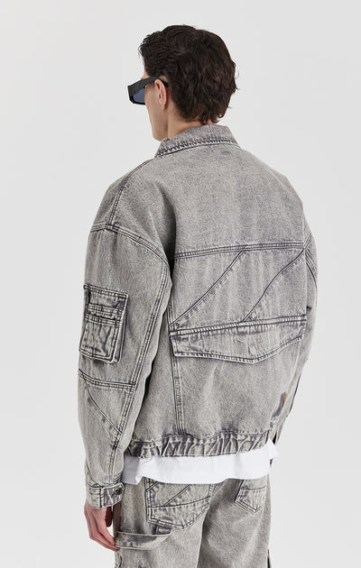 ONLY THE BLIND - Silver Rock Denim Jacket