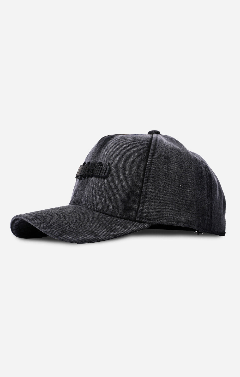 Washed Denim Logo Cap - WASHED DENIM CAP