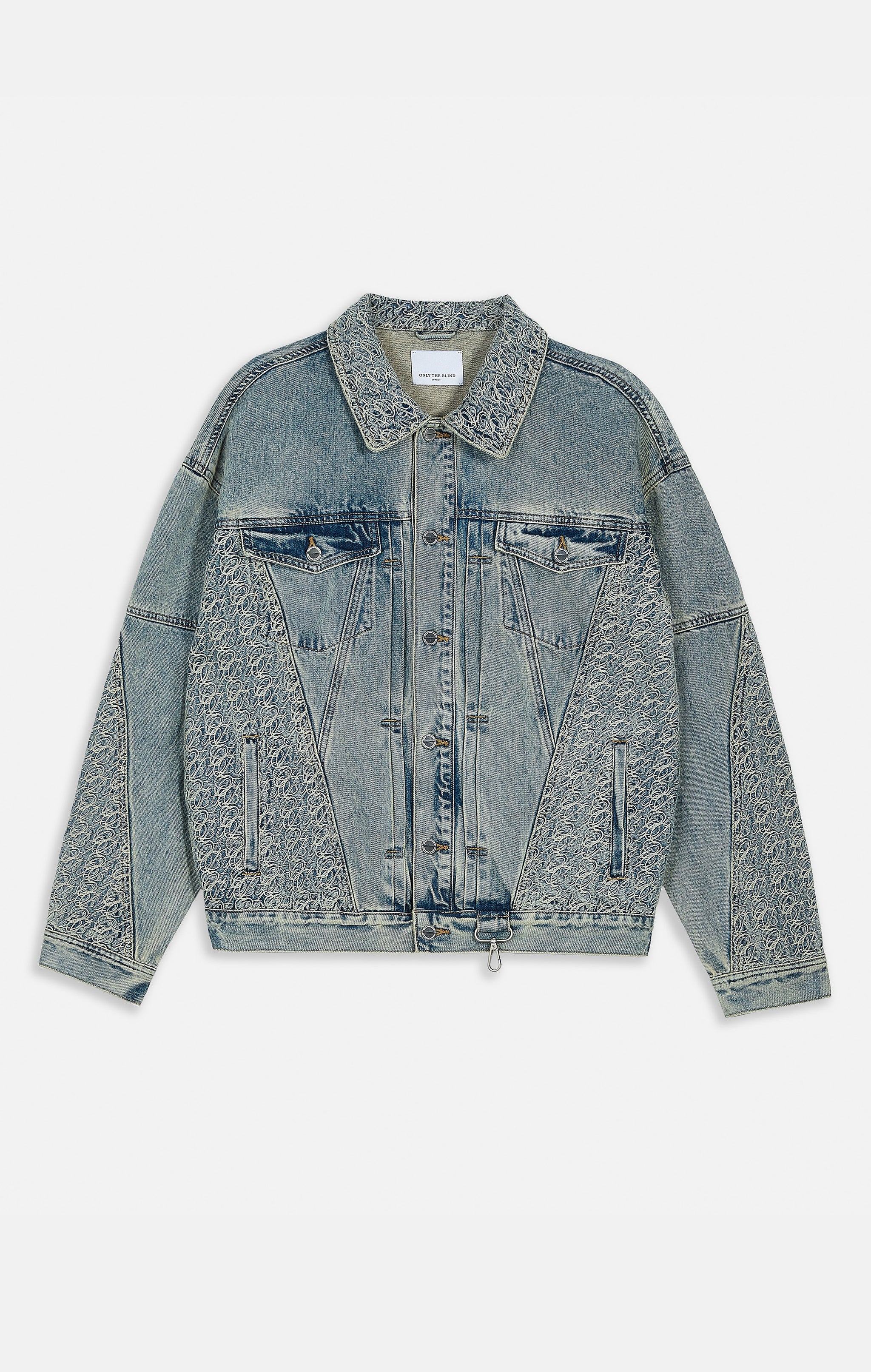 ONLY THE BLIND - Signature Stitch Denim Jacket