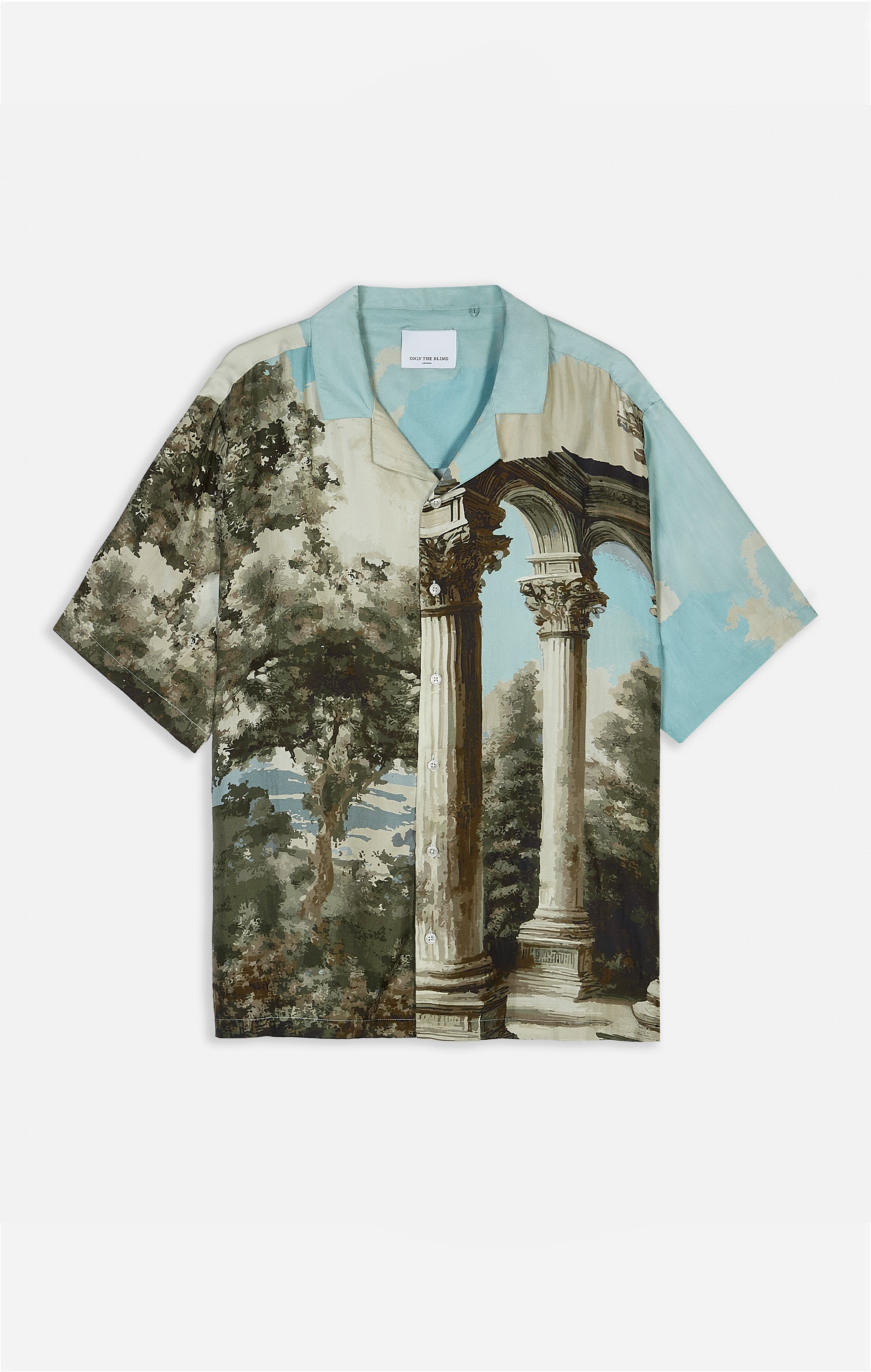 ONLY THE BLIND - ECHOES OF ANGELS SILK SHIRT