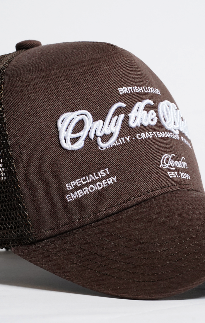 ONLY THE BLIND - BROWN SPECIALIST TRUCKER CAP