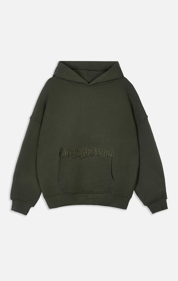 ONLY THE BLIND - BAROQUE CALLIGRAPHY HOODIE