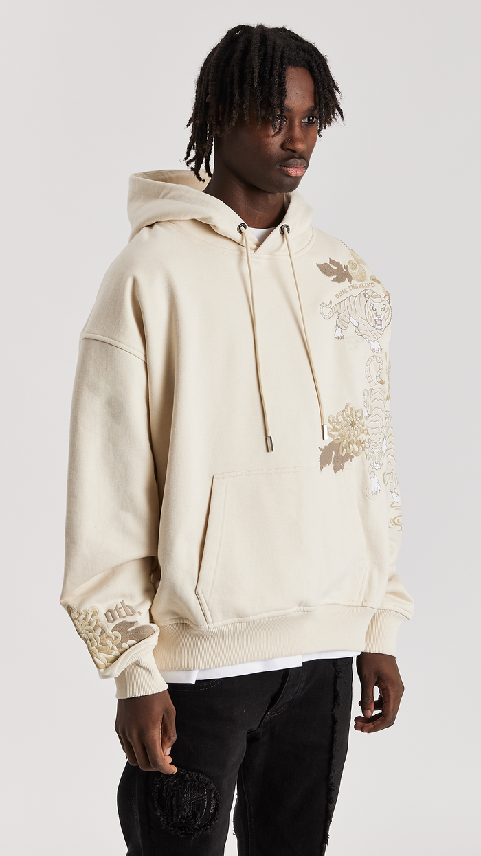 ONLY THE BLIND - Sand Koda Tiger Hoodie