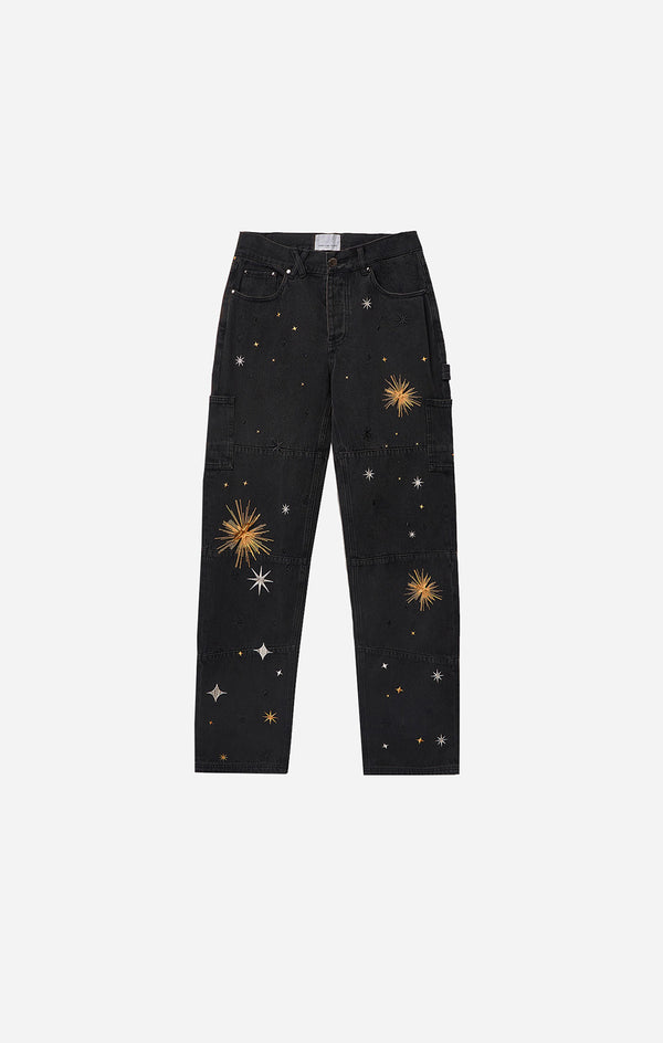 ONLY THE BLIND - Bright Shooting Star Denim Jeans
