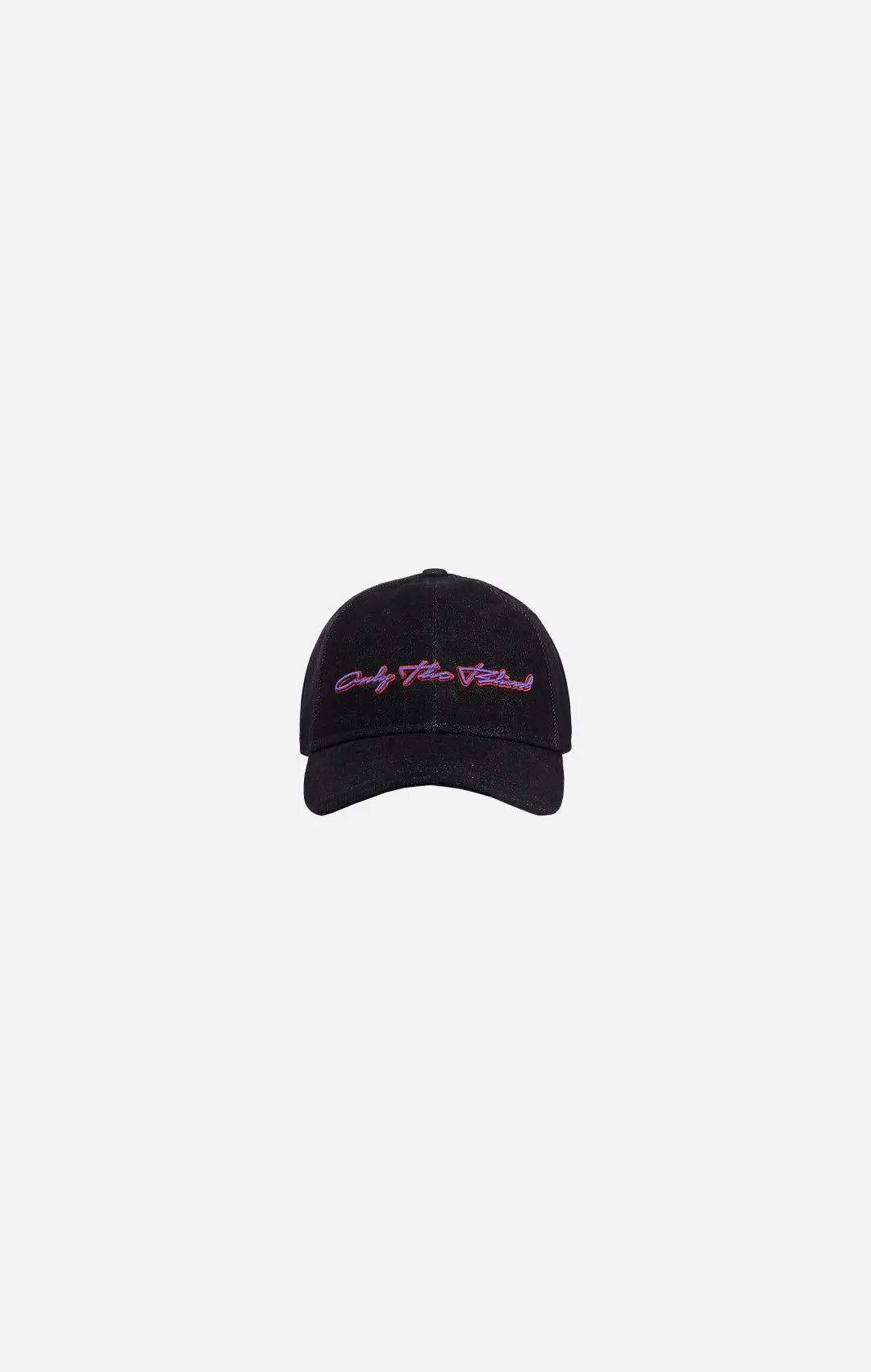 ONLY THE BLIND - Denim Black Logo Cap
