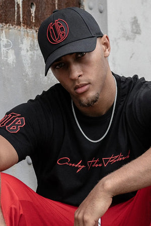 ONLY THE BLIND - Black Crew Logo Baseball Cap